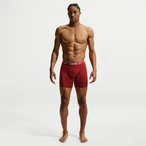 Nike Ultra Comfort Dri-fit Long Boxer Brief - Black