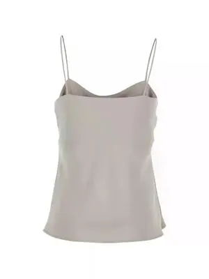 Herno Scoop-neck Top - Neutrals