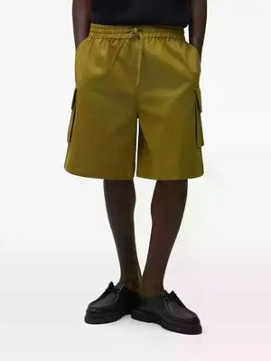 ARTE ANTWERP Cargo Linen Shorts - Green