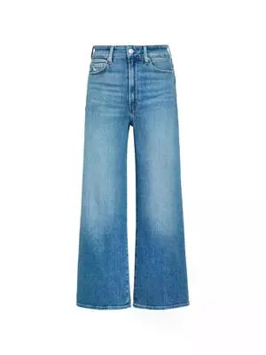 Paige Logo-patch Flared Jeans