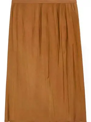 Rick Owens Elasticated-waist Midi Skirt