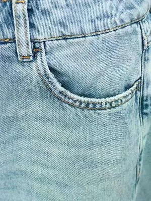ICON DENIM LOS ANGELES Belt-loop Straight Leg Jeans - Blue