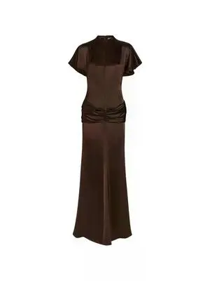 Women's Ruffled Long Sleeve Dresses