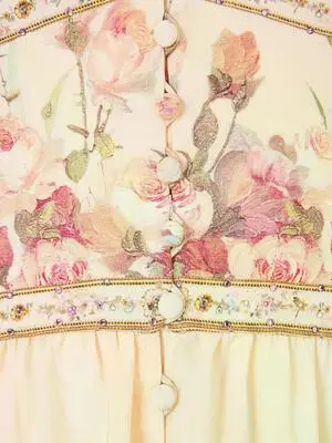 Camilla Floral-print Mini Dress
