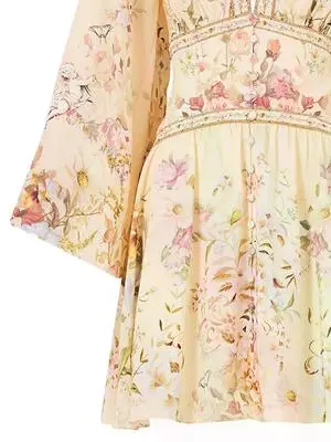 Camilla Floral-print Mini Dress