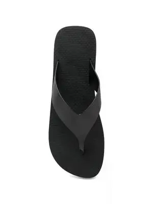 THE ROW Classic Ginza Slides - Black
