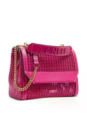 LANCEL Cut-out Flap Cross Body Bag