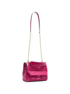 LANCEL Cut-out Flap Cross Body Bag
