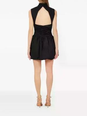 Liu Jo Poplin Cotton Short Dress With Cut-out Detail