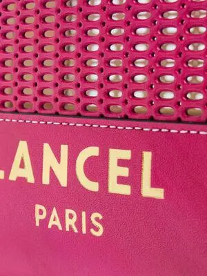 LANCEL Grained Leather Tote Bag