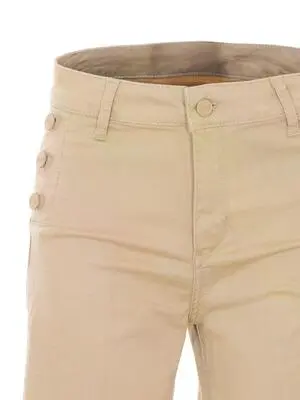 Liu Jo Logo Button Flared Jeans