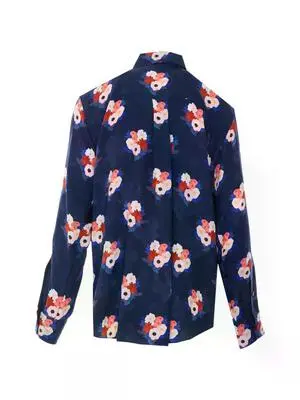 Fendi Floral-print Long-sleeve Shirt