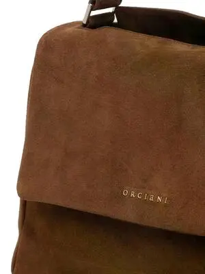 ORTIGNI Small Sveva Tote Bag - Brown