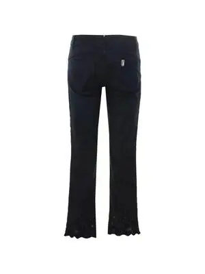 Liu Jo Floral Embroidery Trim Jeans