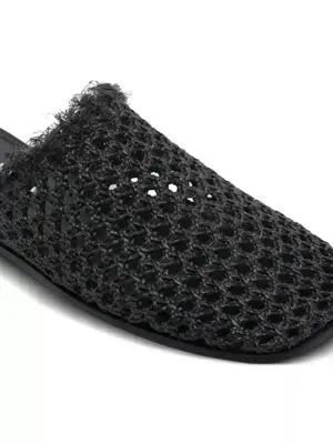 Premiata Rafia Sabot Sandals