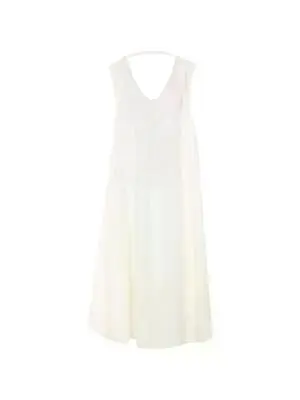 MAURIZIO PECORARO Scoop-neck Midi Dress