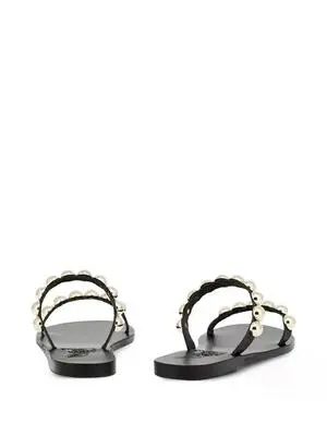 ANCIENT GREEK SANDALS Lambri Leather Flat Sandals