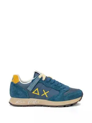 SUN 68 Logo-detail Sneakers - Blue
