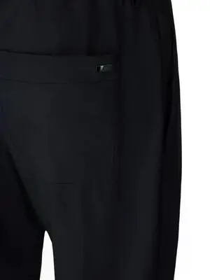 Herno Pleated Drawstring Trousers - Black