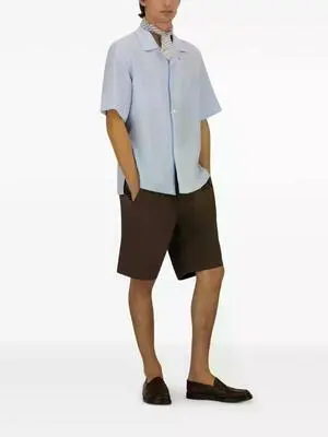 Herno Chest-pockets Boxy-fit Shirt - Blue