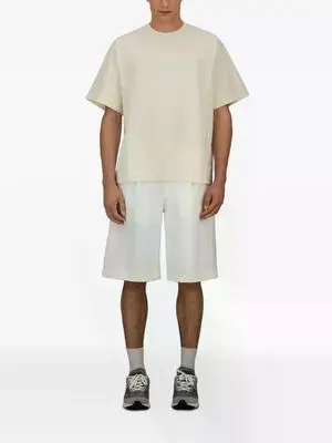 Herno Embroidered Logo Crewneck T-shirt - White
