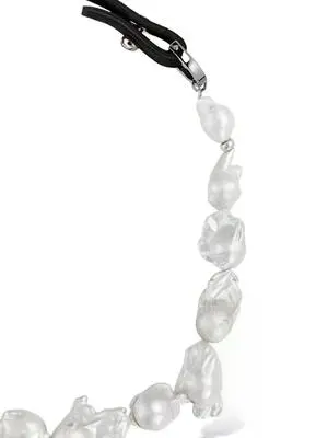 OBSIDIAN X Sonia Argint Baroque Pearl Necklace