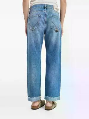 ROY ROGER'S Frayed-hem Jeans
