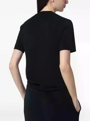 ENTIRE STUDIOS Fine-knit T-shirt - Black