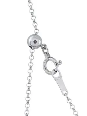 LB EXCLUSIVE Platinum Diamond Heart Pendant Necklace