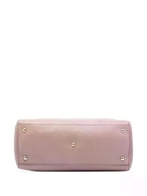 Gucci Medium Calfskin Bamboo Shopper Satchel