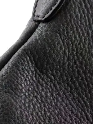 Prada Flat Zip Vitello Daino Mini Crossbody Bag - Grey