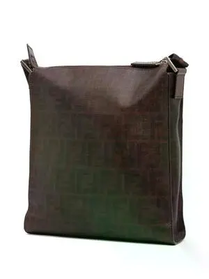 Fendi Zucca Coated Canvas Crossbody Bag