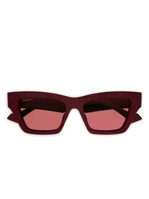 Gucci Double G Sunglasses - Red