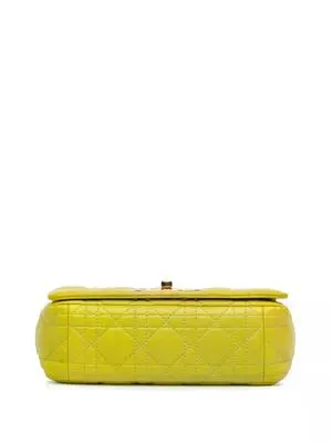 Dior 2021 Small Calfskin Cannage Caro Crossbody Bag