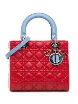 Dior 2014 Medium Lady Satchel - Multicolour