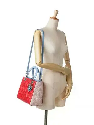 Dior 2014 Medium Lady Satchel - Multicolour