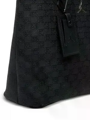JORDAN Monogram Tote Bag - Black