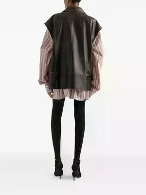 Dolce & Gabbana Bull Leather Vest
