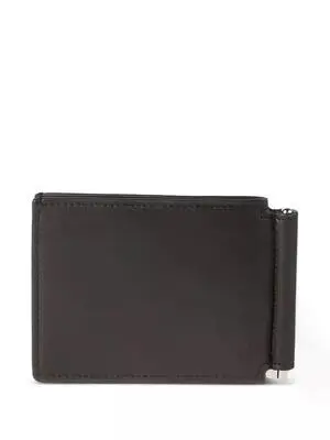 Brunello Cucinelli Smooth Money Clip Wallet - Brown
