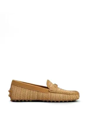 TOD'S Logo-detail Loafers