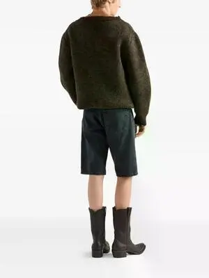 Prada Cotton Denim Shorts