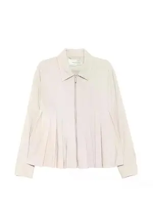 FENG CHEN WANG Pleated Zipped Jacket