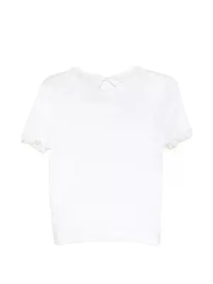 SHUSHU/TONG Mock-neck Knitted Top