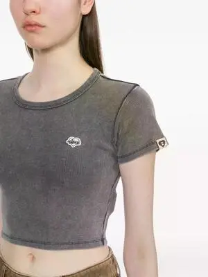 AAPE BY *A BATHING APE Logo-patched Cropped Top
