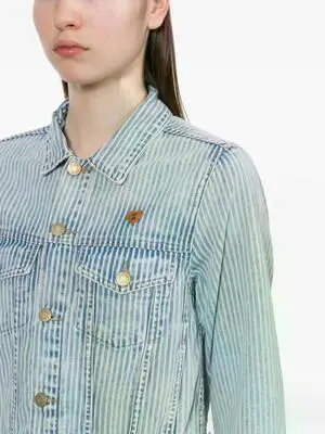 AAPE BY *A BATHING APE Striped Logo-patched Jacket