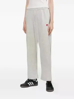 AAPE BY *A BATHING APE Logo-patched Straight-leg Track Pants - Grey