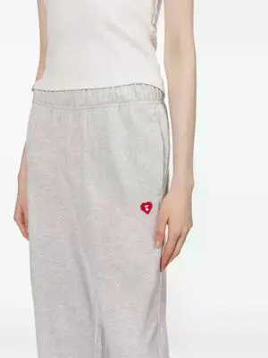 AAPE BY *A BATHING APE Logo-patched Straight-leg Track Pants - Grey