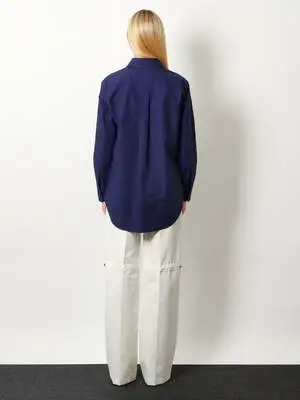 Fendi Cotton Poplin Shirt - Blue