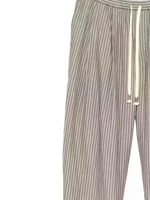 CALMLENCE Striped Trousers