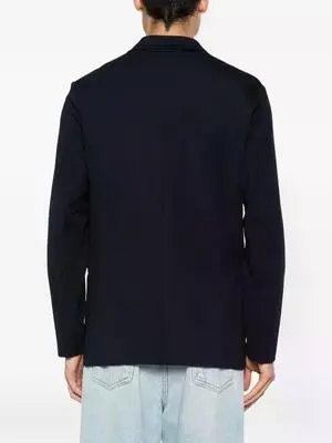 Emporio Armani Button Single-breasted Blazer - Blue